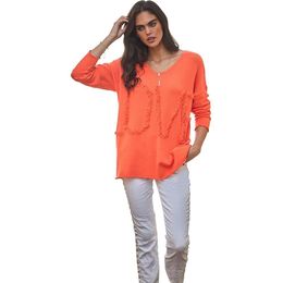 Heine Pullover in Orange - 60% | Gr&ouml;&szlig;e 44/46 | Damen-pullover-cardigans