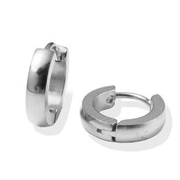 Paar Creolen Firetti "Schmuck Geschenk Silber 925 Ohrschmuck Ohrringe", silberfarben, Ohrringe, Damen, 13mm, Silber 925 (Sterlingsilber)