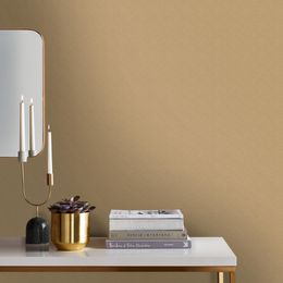 Vliestapete Sublime "Stunning", gold, B:0,52m H:10m L:10m, Vlies, Tapeten, 10mx52cm (ca. 5m2)