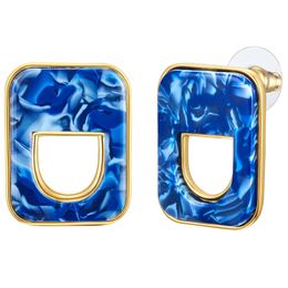Paar Ohrh&auml;nger YOKOAMII "Set: AV101", gelbgold, Ohrringe, Damen, 27,8, gelb vergoldet