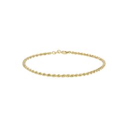 Armkette Firetti "Schmuck Geschenk Gold 375 Armschmuck Armband Goldarmband Kordelkette" Gr. 19, gold (gelbgoldfarben), Armb&auml;nder, Damen, 19, Gelbgold 375, Armkette