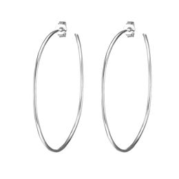 Glanzst&uuml;cke M&uuml;nchen Paar Creolen GLANZST&Uuml;CKE M&Uuml;NCHEN "Set: A1242", silber, Ohrringe, Damen, 50, Silber 925 (Sterlingsilber), aus Sterling Silber