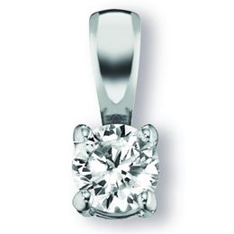Kette mit Anh&auml;nger ONE ELEMENT "Schmuckset - Set mit Halskette Zirkonia Anh&auml;nger aus 925 Silber", silber, Halsketten, Damen, Silber 925 (Sterlingsilber)