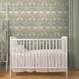 Vliestapete "Brother Rabbit", gr&uuml;n, H:10m L:10m, Vlies, WILLIAM MORRIS AT HOME, Tapeten, Design Tapeten