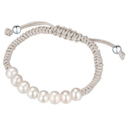 Perlenarmband Valero Pearls "VP980", wei&szlig;, Armb&auml;nder, Damen, Silber 925 (Sterlingsilber), Perlenarmband, mit S&uuml;&szlig;wasser-Zuchtperle