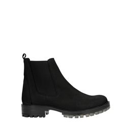 Wojas Leder-Chelsea-Boots in Schwarz - 32% | Gr&ouml;&szlig;e 39 | Stiefeletten