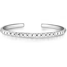 Glanzstücke München Damen Armreif "F691", Silber 925 (Sterlingsilber)silber, GLANZSTÜCKE MÜNCHEN, Silber 925 (Sterlingsilber), Armbänder, aus Sterling Silber