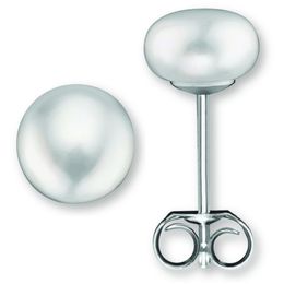 Paar Ohrh&auml;nger ONE ELEMENT "Ohrringe Ohrstecker aus 925 Silber", silber, Ohrringe, Damen, Damen, Perlen Silber 925 (Sterlingsilber), Perlen, Silber 925 (Sterlingsilber)