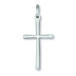 Kette mit Anh&auml;nger ONE ELEMENT "Schmuckset - Set mit Halskette Kreuz Anh&auml;nger aus 925 Silber", silber, Halsketten, Damen, Silber 925 (Sterlingsilber), Damen Schmuckset - Set mit verstellbarer Halskette