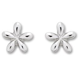 Paar Ohrhänger ONE ELEMENT "Blume Ohrringe Ohrstecker aus 925 Silber", silber, Ohrringe, Jungen, Kinder, Silber 925 (Sterlingsilber)