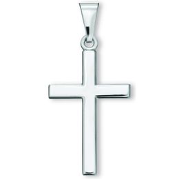 Kette mit Anh&auml;nger ONE ELEMENT "Schmuckset - Set mit Halskette Kreuz Anh&auml;nger aus 925 Silber", silber, Halsketten, Damen, Silber 925 (Sterlingsilber)