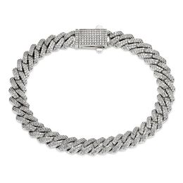 Armband BRUNO BANANI "Schmuck Geschenk mit Glitzersteinen", messingfarben, kristallweiß, kristallweiß, Armbänder, Damen, 19cm, Messing, Armband