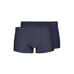 Slip Skiny "Micro Multipack", Herren, Gr. L, crownblaustripe selection, Microfaser, Obermaterial: 78% Polyamid, 14% Elasthan, 8% sonstige Fasern. Obermaterial 2: 91% Polyamid, 9% Elasthan, gestreift, unifarben, normal, Unterhosen Slip, klassisch, elastisch, bequem, feuchtigkeitsregulierend, schmaler Gummi