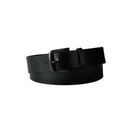 Lederg&uuml;rtel Calvin Klein, Damen, Gr. 100, schwarz, matte schwarz, Rindsleder, unifarben, G&uuml;rtel Lederg&uuml;rtel