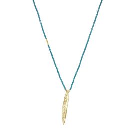 Lulu & Jane LULU & JANE Damen Kette ohne Anh&auml;nger "AV155", 90,5cm,mit Stein, Materialmixgelbgold, Materialmix, Halsketten, mit Crystal