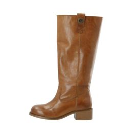 Ca'Shott Stiefel CA'SHOTT "Ca'Shott Boots CASVILMA", Damen, Gr. 40, Normalschaft, cognac, Obermaterial: 100% Leder, Schuhe Stiefel