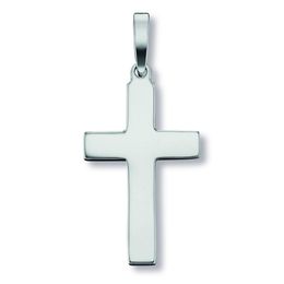 Kette mit Anh&auml;nger ONE ELEMENT "Schmuckset - Set mit Halskette Kreuz Anh&auml;nger aus 925 Silber", silber, Halsketten, Damen, Silber 925 (Sterlingsilber), Damen Schmuckset - Set mit verstellbarer Halskette