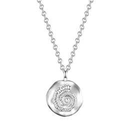 Glanzst&uuml;cke M&uuml;nchen Kette mit Anh&auml;nger GLANZST&Uuml;CKE M&Uuml;NCHEN "GSM372", silber, Halsketten, Damen, 40,0cm Basiskette + 5,0cm Verl&auml;ngerung, Silber 925 (Sterlingsilber), aus Sterling Silber