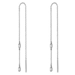 Glanzst&uuml;cke M&uuml;nchen Paar Ohrh&auml;nger GLANZST&Uuml;CKE M&Uuml;NCHEN "Set: GSM463", silber (silber, wei&szlig;), Ohrringe, Damen, 12,9,mit Zirkonia, Silber 925 (Sterlingsilber), aus Sterling Silber