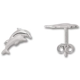 ONE ELEMENT Jungen Paar Ohrhänger "Delfin Ohrringe Ohrstecker aus 925 Silber", Kinder, Silber 925 (Sterlingsilber)silber, Silber 925