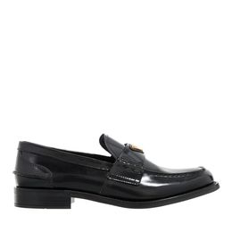 Prada Loafer - Logo Loafer - Gr. 40 (EU) - in Schwarz - f&uuml;r Damen