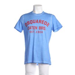 Dsquared2 T-Shirt Herren Gr&ouml;&szlig;e L Second Hand hellblau