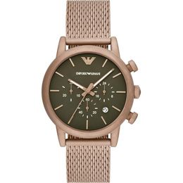 Emporio Armani Analog Watch male Brown size One Size