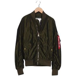 Alpha Industries Jacke Damen Gr&ouml;&szlig;e M Second Hand gr&uuml;n