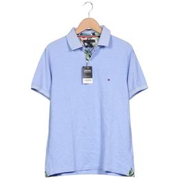 Tommy Hilfiger Poloshirt Herren Gr&ouml;&szlig;e L Second Hand hellblau