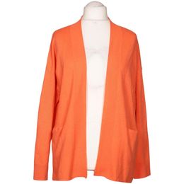 HERZENSANGELEGENHEIT Strickjacke Damen Gr&ouml;&szlig;e M Second Hand orange
