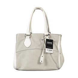Abro Handtasche klein Leder Damen Gr&ouml;&szlig;e One Size Second Hand silber