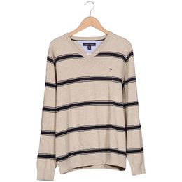 Tommy Hilfiger Pullover Herren Gr&ouml;&szlig;e XL Second Hand beige