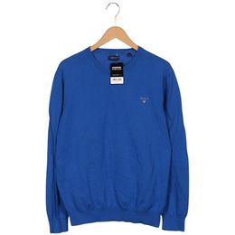 Gant Pullover Herren Gr&ouml;&szlig;e XL Second Hand blau