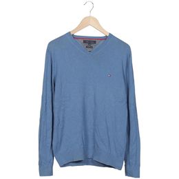 Tommy Hilfiger Pullover Herren Gr&ouml;&szlig;e L Second Hand blau