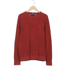 Tommy Hilfiger Pullover Herren Gr&ouml;&szlig;e XXL Second Hand rot
