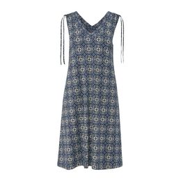 s.Oliver Kleid Damen Gr&ouml;&szlig;e 34 navy / hellblau / hellgelb / wei&szlig;