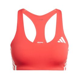adidas Performance Sport-BH 'Adizero' Damen Gr&ouml;&szlig;e XS/S knallrot / wei&szlig;