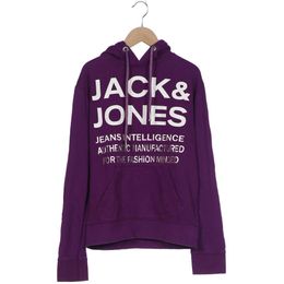 Jack & Jones JACK & JONES Kapuzenpullover Herren Gr&ouml;&szlig;e S Second Hand lila