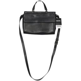 Calvin Klein Handtasche klein Leder Damen Gr&ouml;&szlig;e One Size Second Hand schwarz