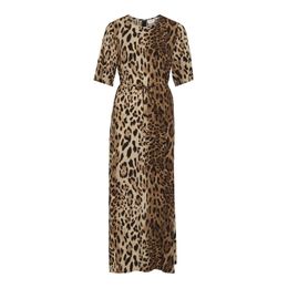 Vila Kleid 'Vilea' Damen Gr&ouml;&szlig;e 46 braun / hellbraun / schwarz Sommerkleid
