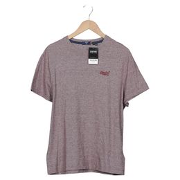 Superdry & Co T-Shirt Herren Gr&ouml;&szlig;e XXL Second Hand bordeaux