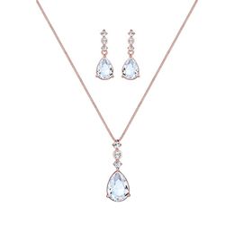 Elli Premium Schmuckset Damen Gr&ouml;&szlig;e One Size rosegold