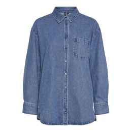 Pieces Bluse 'PCMaisie' Damen Gr&ouml;&szlig;e XL blau