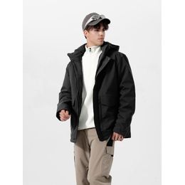 YOUTHUP Winter Jacket male Black size M