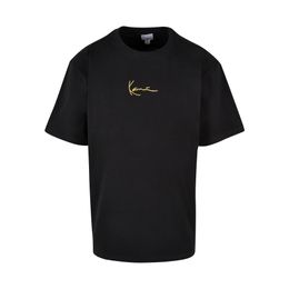 Karl Kani T-Shirt 'Signature' Herren Gr&ouml;&szlig;e M gelb / schwarz
