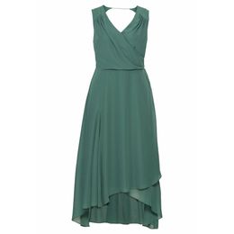 sheego Kleid Damen Gr&ouml;&szlig;e 40 schilf Winterkleid
