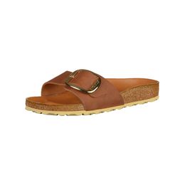 Birkenstock Mules 'Madrid' female size 41 Cognac