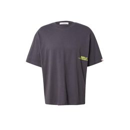 Replay T-Shirt Herren Größe XXXL anthrazit / neongrün / lavendel