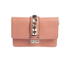 Valentino Clutch Damen Gr&ouml;&szlig;e One Size Second Hand rosa