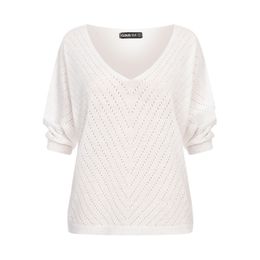 Cloud5ive Pullover Damen Gr&ouml;&szlig;e S wei&szlig;